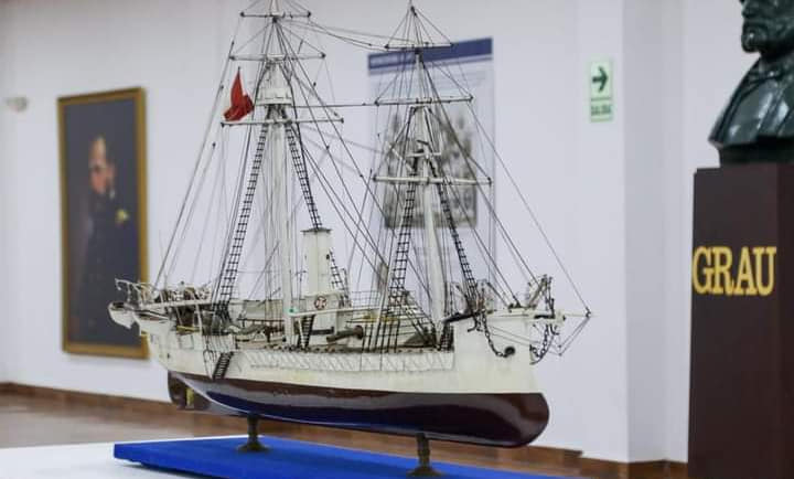 Se inauguró réplica a escala real de histórico monitor Huáscar ...