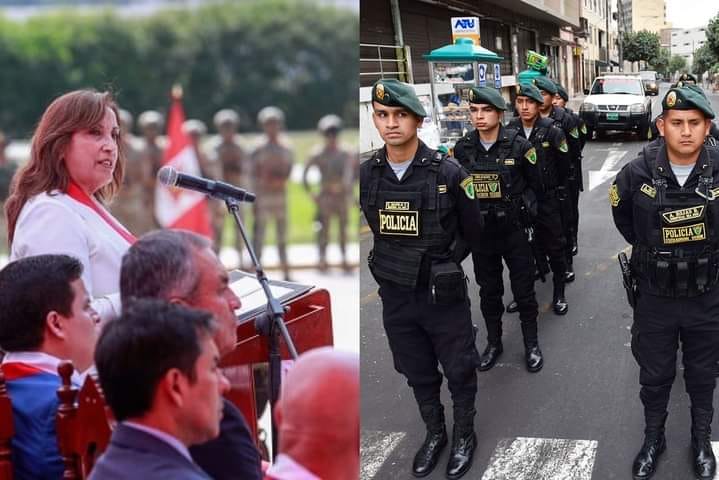 Dina Boluarte Anuncia Mayor Incremento De Policías En Las Calles Para
