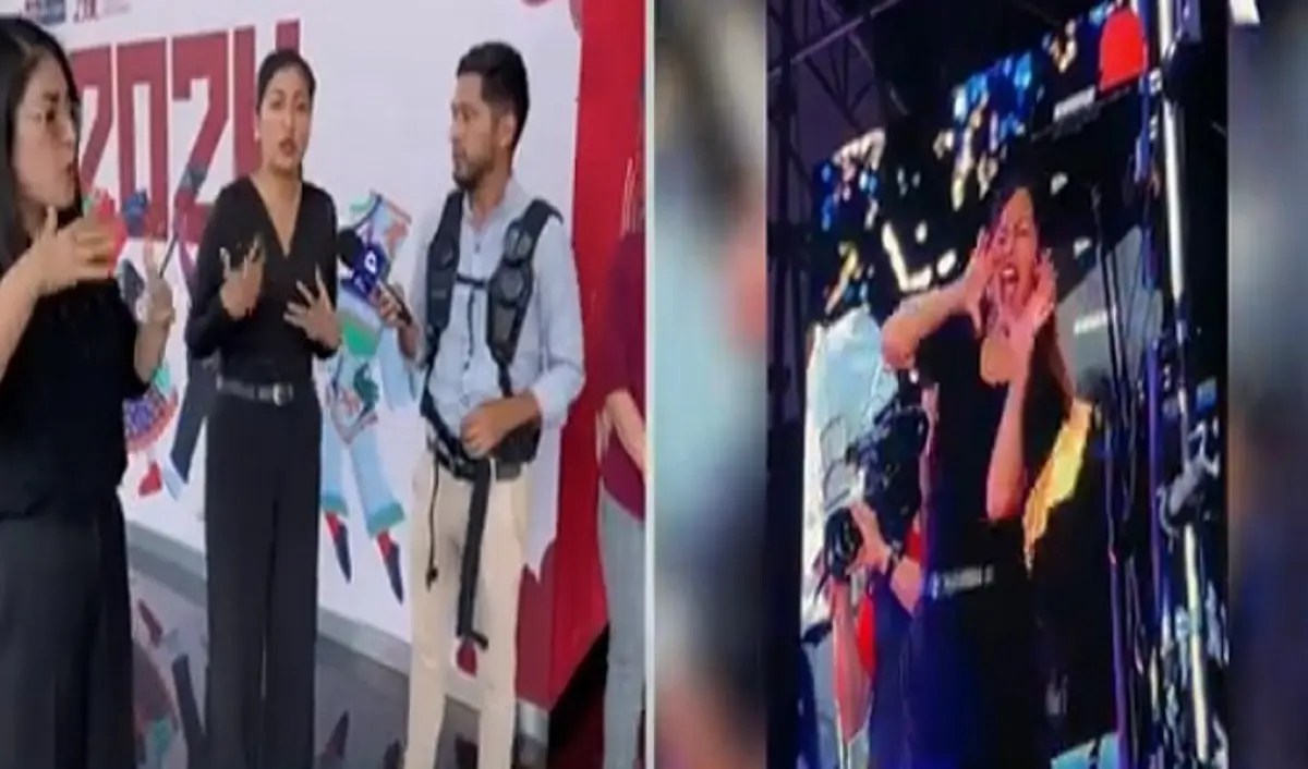 Intérprete de lengua de señas se roba el show en concierto de cumbia: conozca más sobre Ruth ...