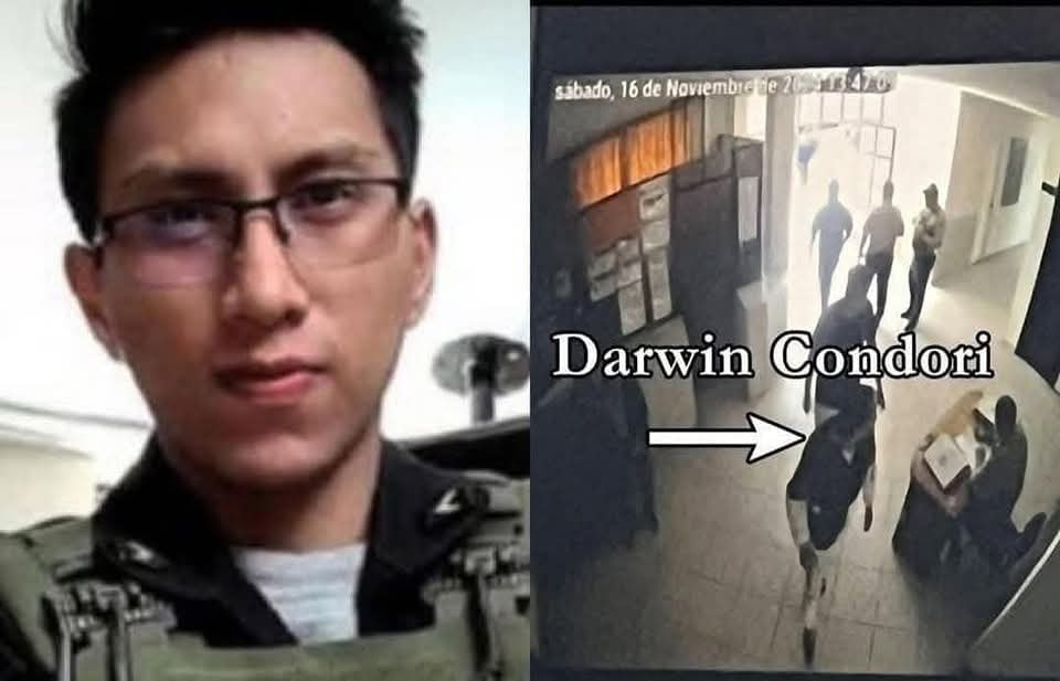 Video confirma que Darwin Condori estuvo en comisaría el día que ...