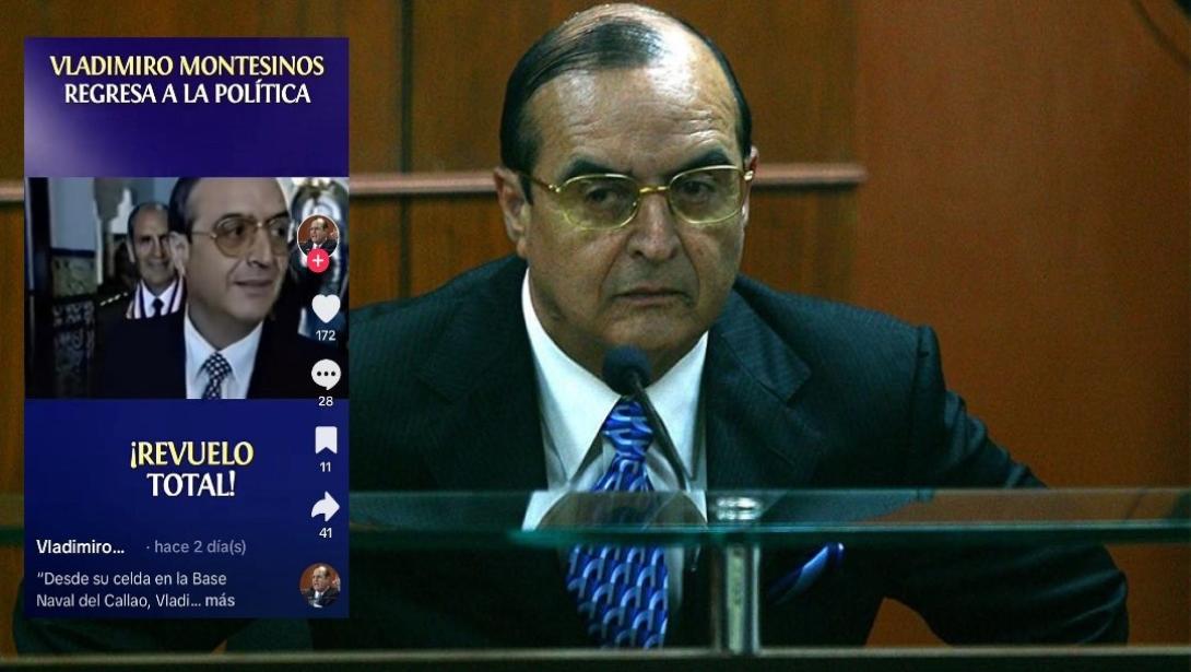 Montesinos abre su cuenta de TikTok y se olvida que no puede postular ...